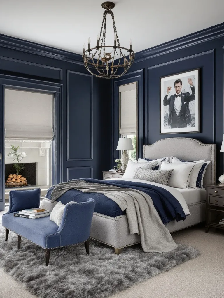 Masculine Bedroom Colors: Chic Paint Ideas for a Manly Space - Decor Angle