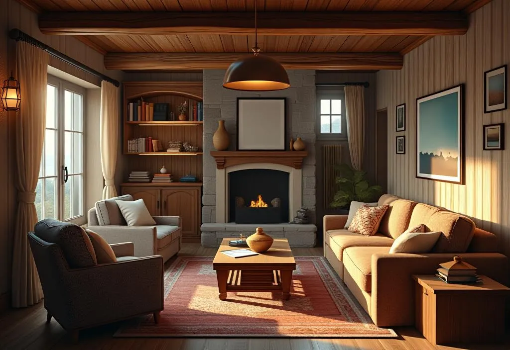 Small Rustic Living Room Ideas: Maximizing Space and Style - Decor Angle